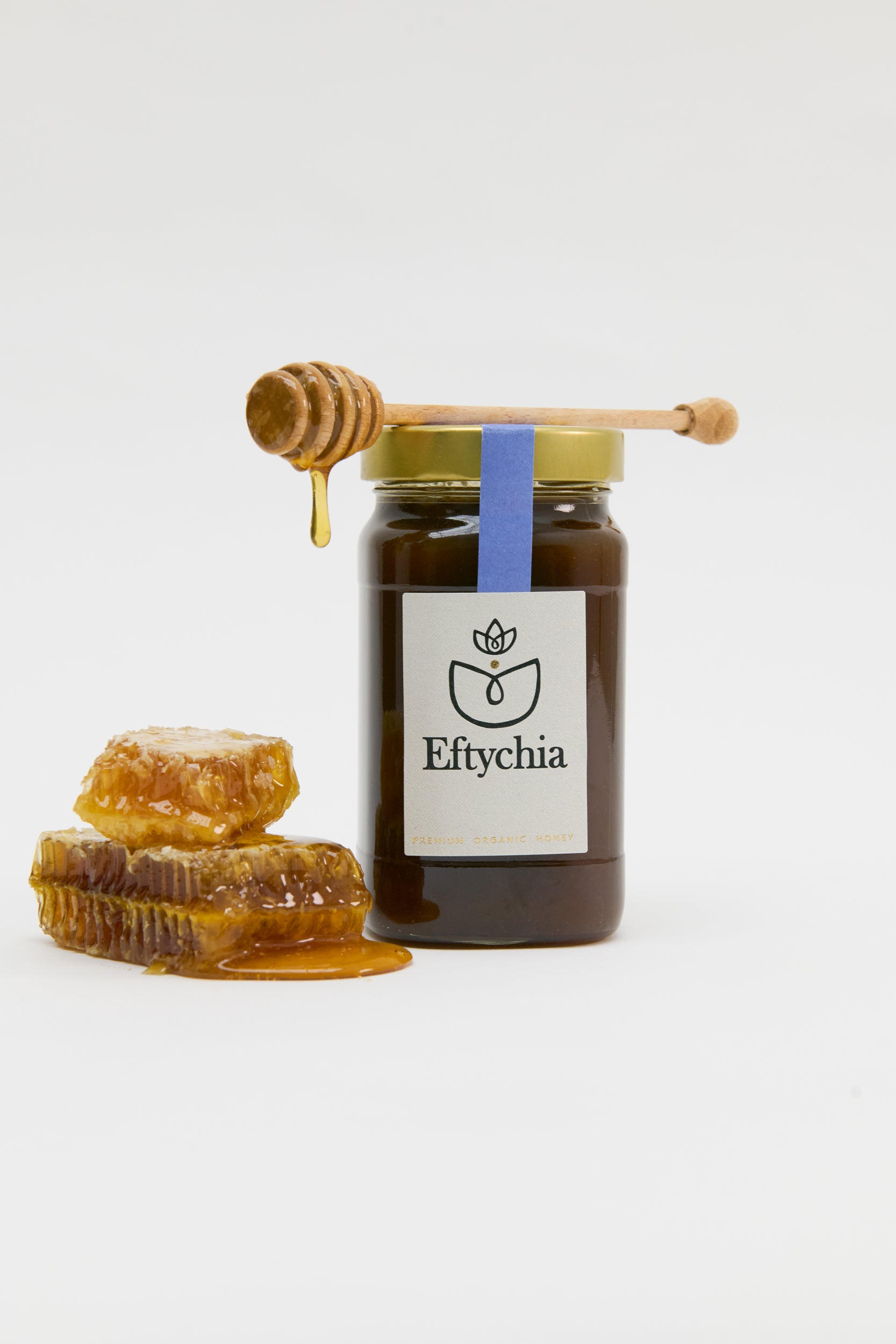 Eftychia Organic Honey Oak 700g – greek treats