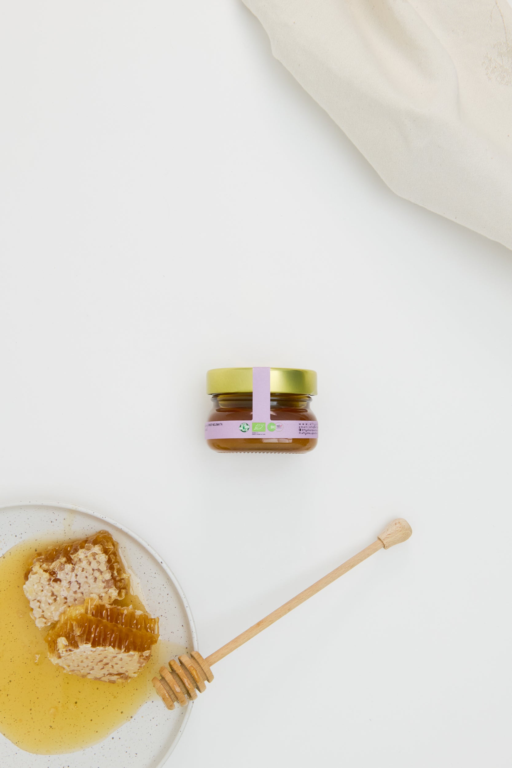 Eftychia Organic Honey Pine, Heather and Ivy 130g – greek treats